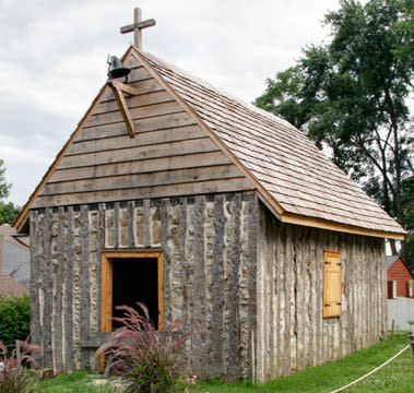 Historic 1791 Borromeo Log Church