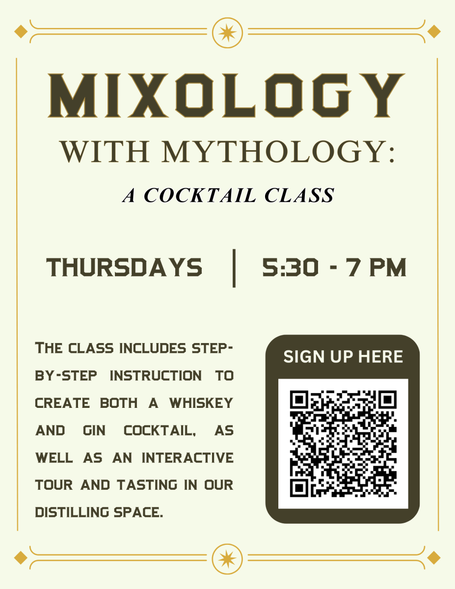 Mixology with Mythology: A Cocktail Class | Events & Entertainment ...
