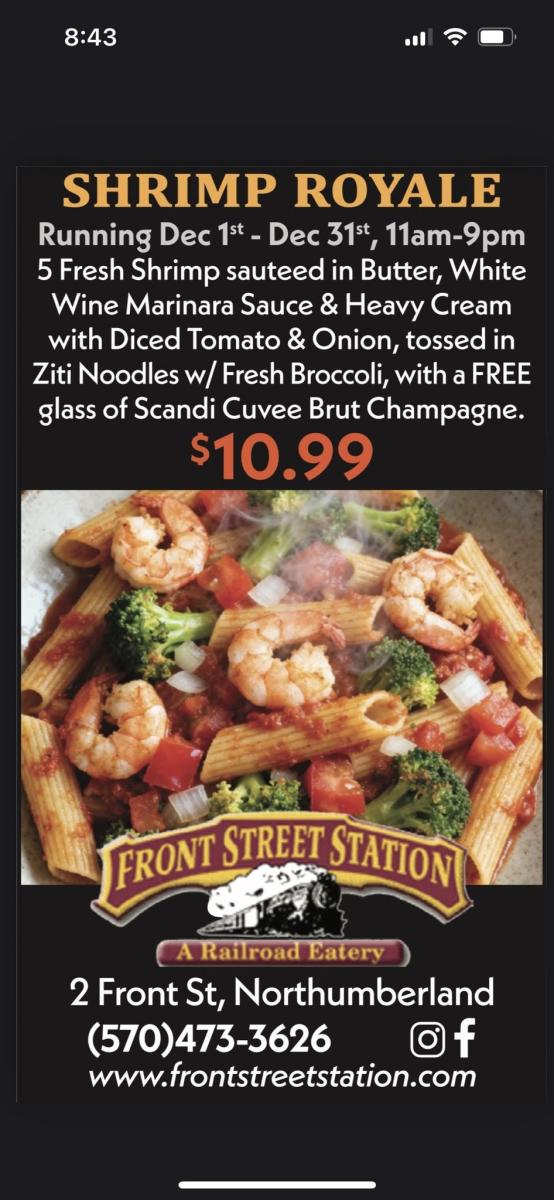 New Years Eve: Front St. Station | Northumberland, PA