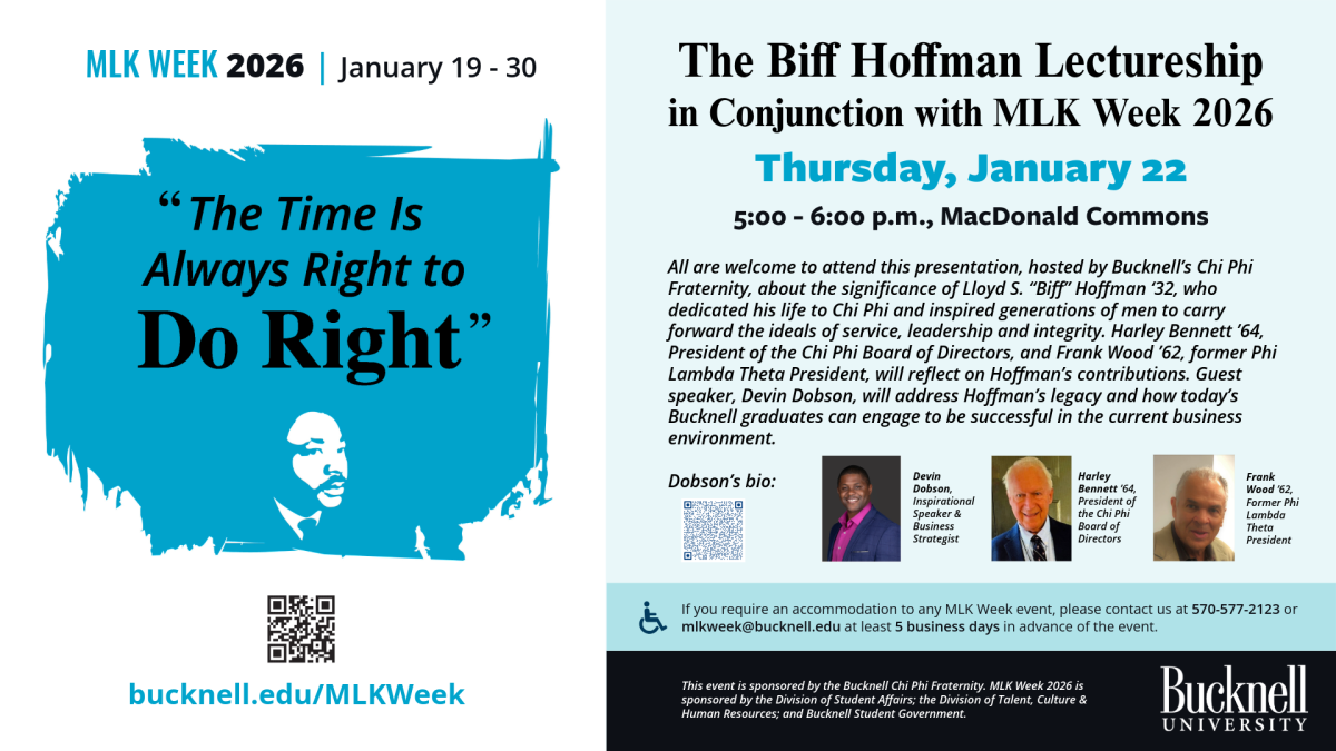 Biff Hoffman Lectureship | Lewisburg, PA