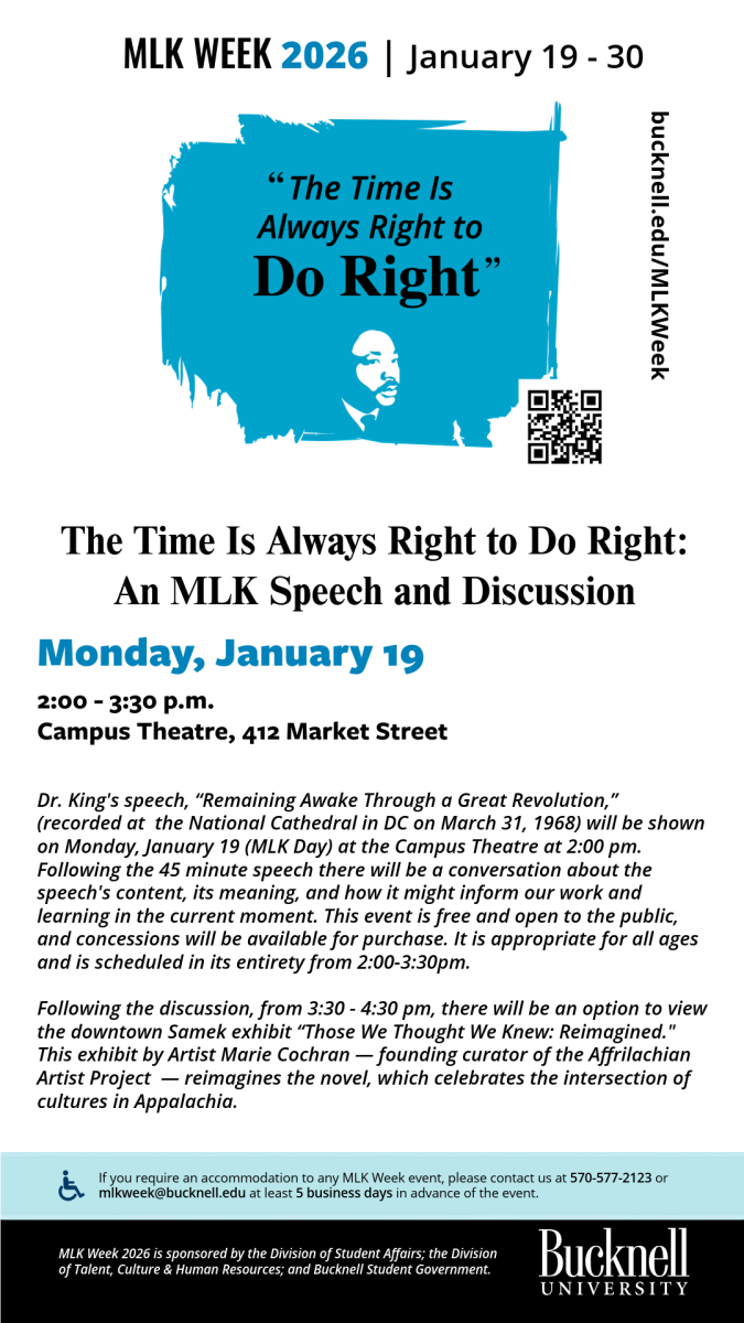 MLK Speech and Discussion | Lewisburg, PA