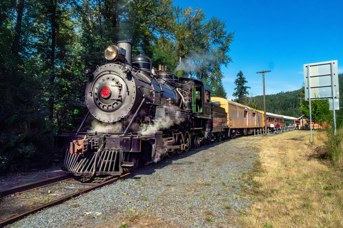 Mt. Rainier Scenic Railroad Steam Train Excursions