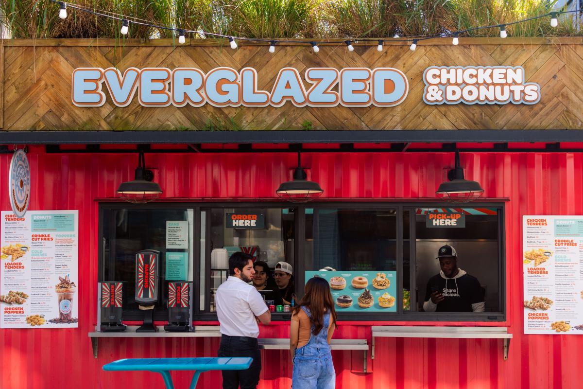 Everglazed Chicken & Doughnuts