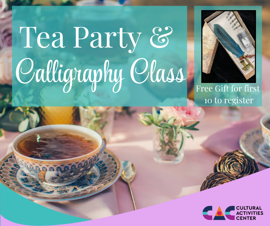 Tea Party & Calligraphy Class with Amanda Reid