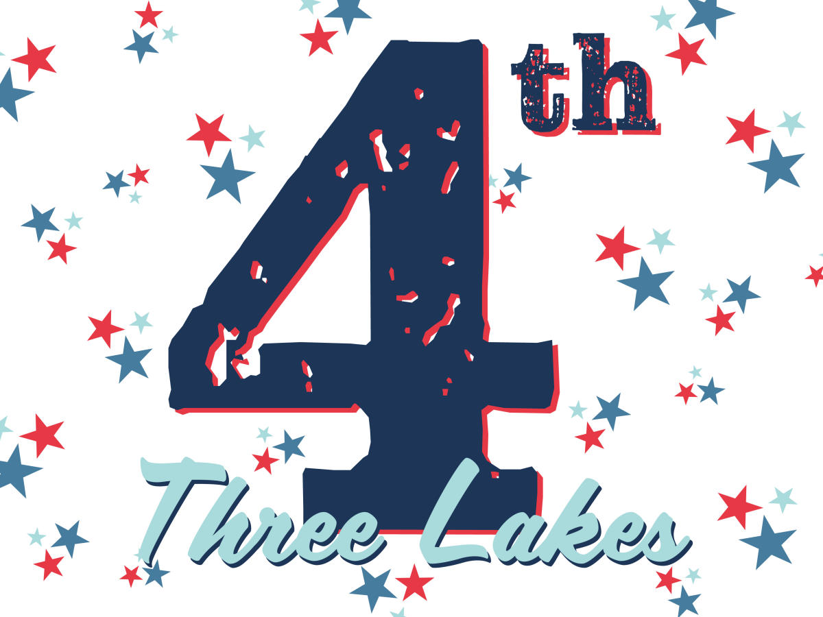 A Three Lakes 4th of July: Pancake Breakfast, Parade, Party, Fireworks!