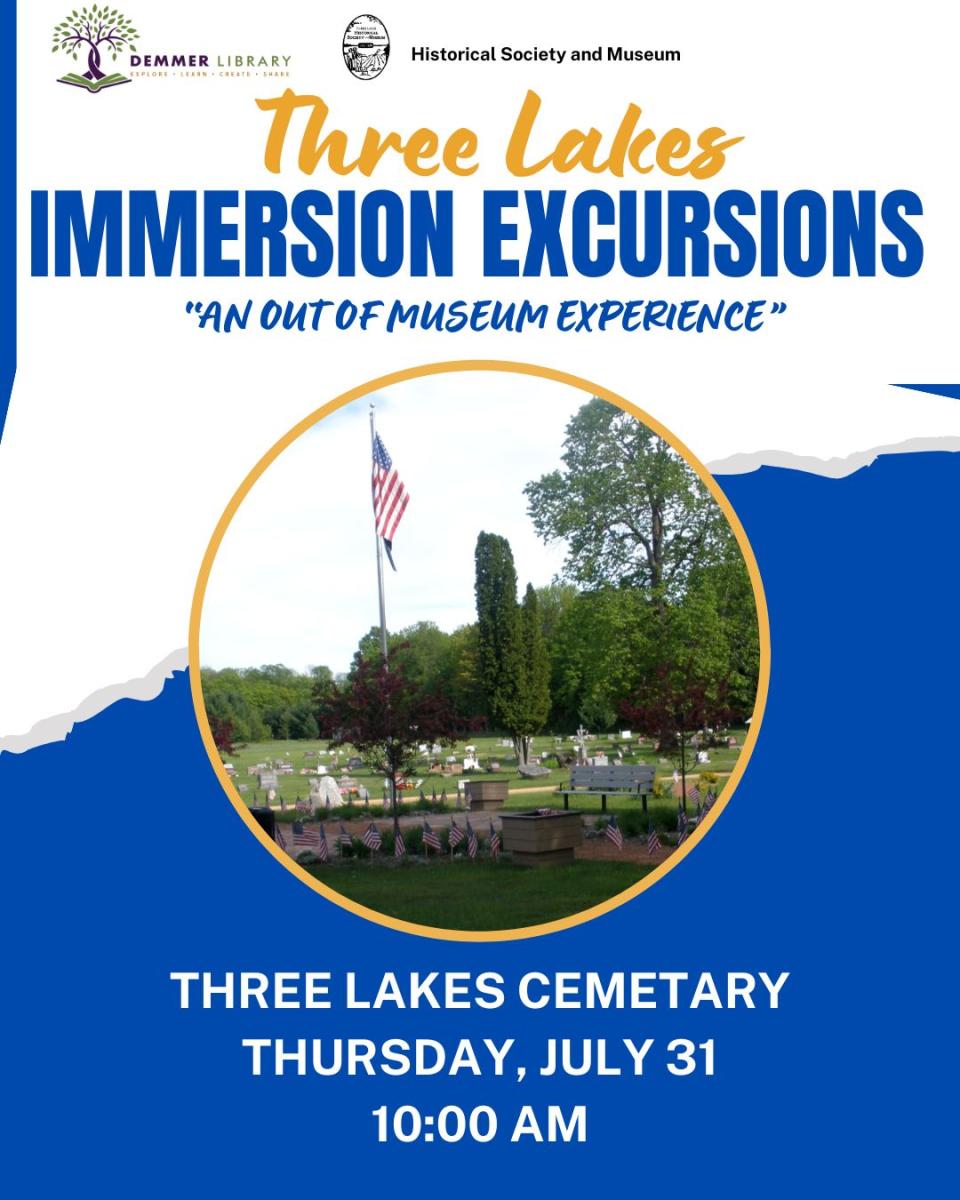 Immersion Excursions - Three Lakes Cemetery