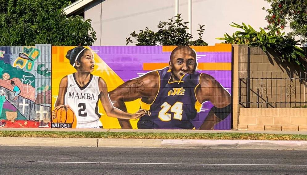 Kobe Bryant Mural E. Bishop | Santa Ana, CA