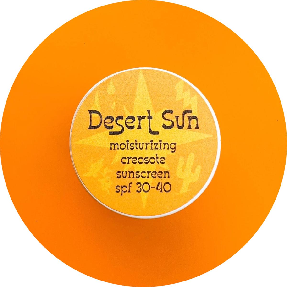 Desert Sun - creosote sunscreen SPF 30 | Tucson, AZ 85701