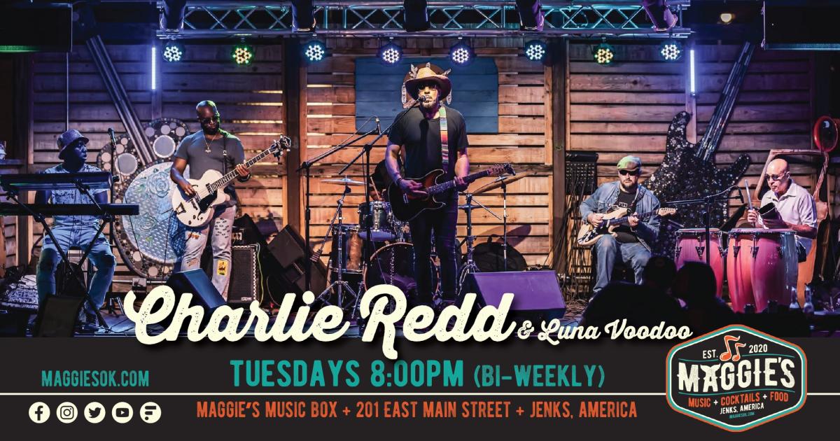 Charlie Redd & Luna Voodoo | Maggie's Music Box | Jenks, OK 74037