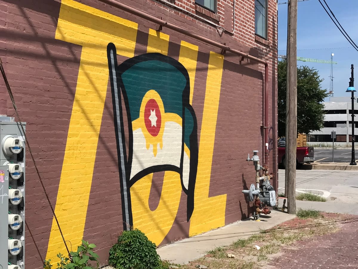 Tulsa Flag Mural | Tulsa, OK 74120
