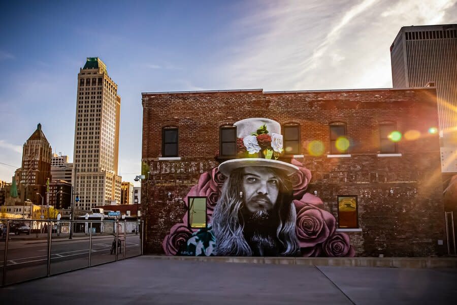Leon Russell Mural by Jeks | Tulsa, OK 74120