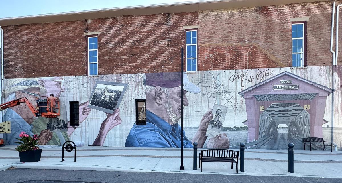 Reflections Through Time Mural