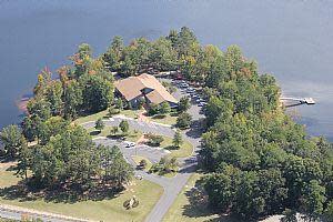 Visitor's Center at John H. Kerr Dam & Reservoir (Buggs Island Lake ...