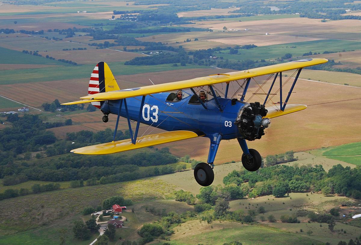 Stearman Biplane Rides and Warbird Flights