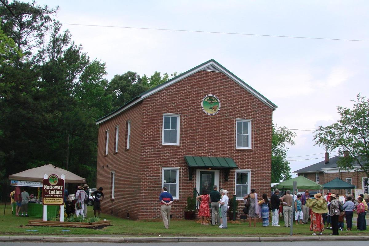 Nottoway Indian Tribe of Virginia Community House and Interpretive Center