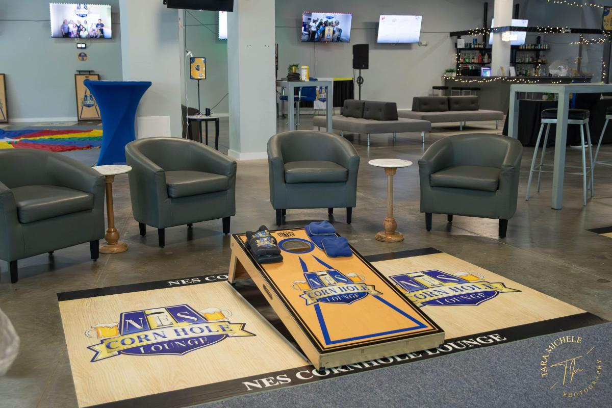 NES Cornhole Lounge
