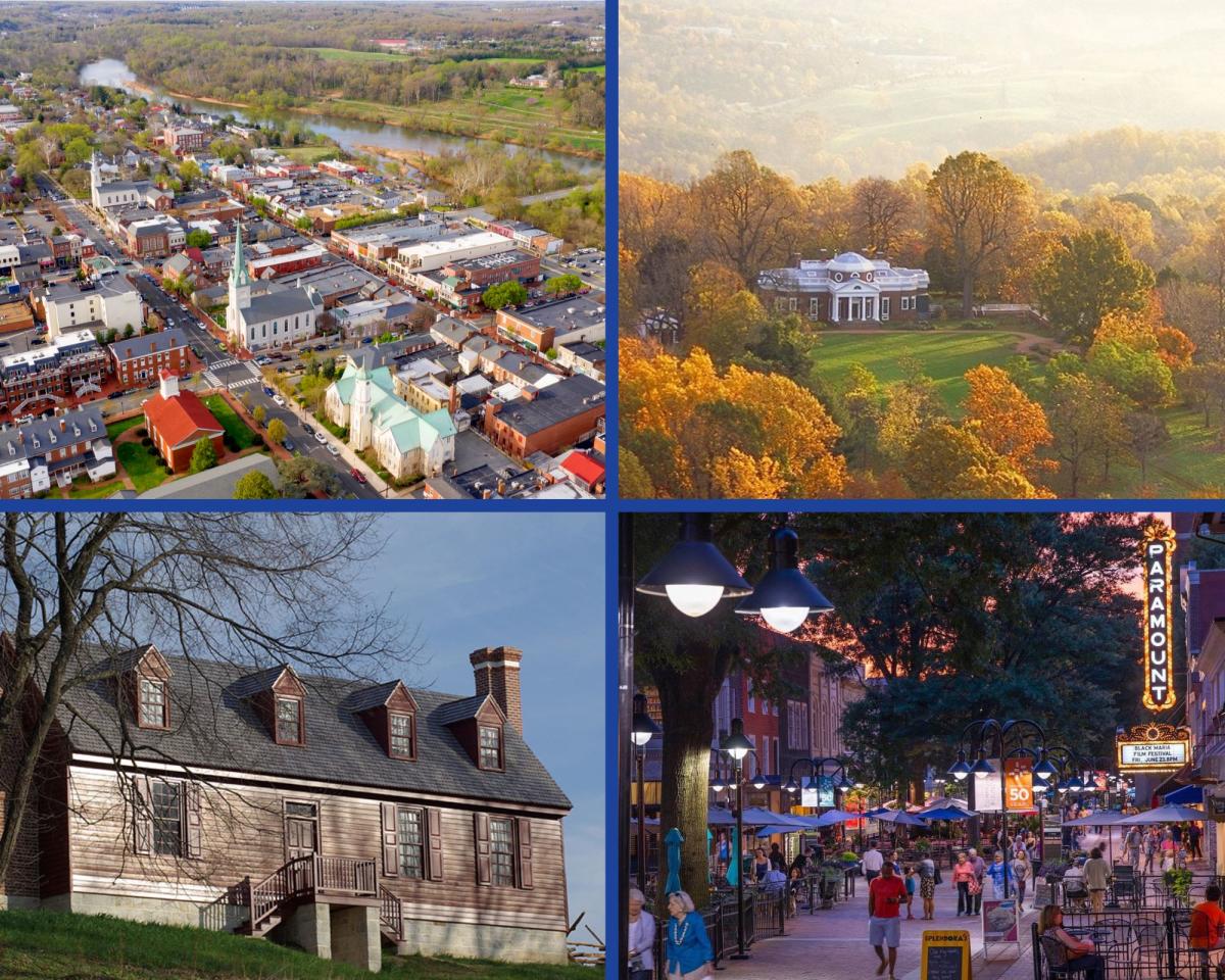 3 Destinations, 4 Founding Fathers