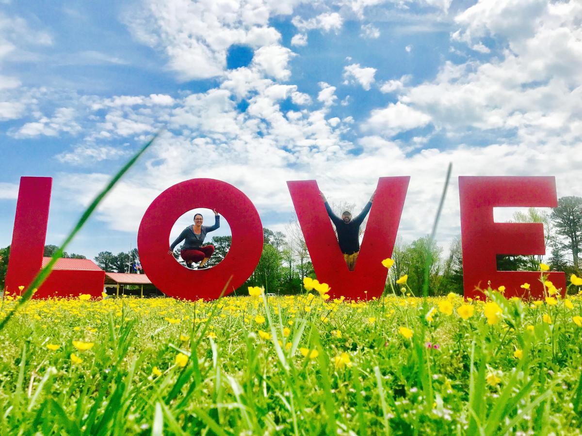 Deltaville LOVE Sign
