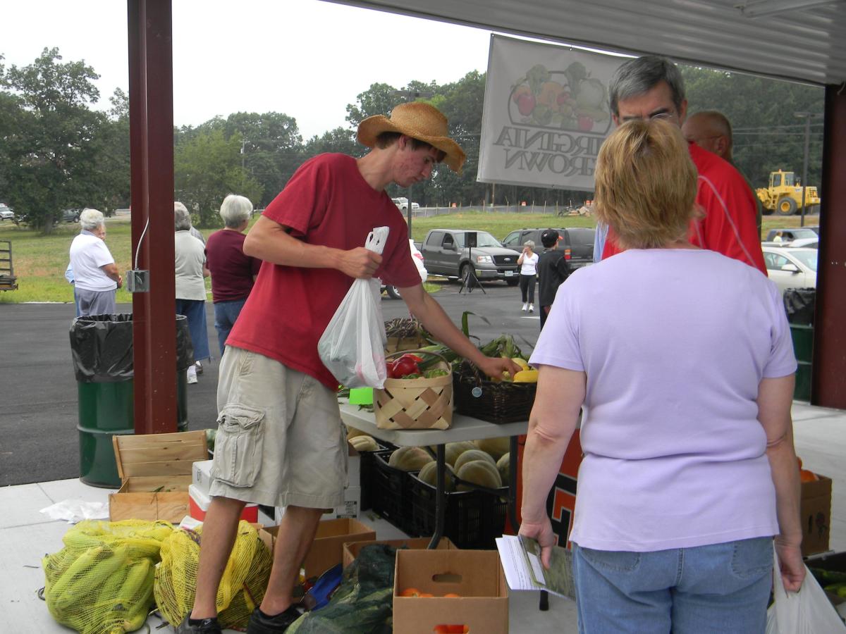 Virginia Grown Farmer's Market at the ODAC