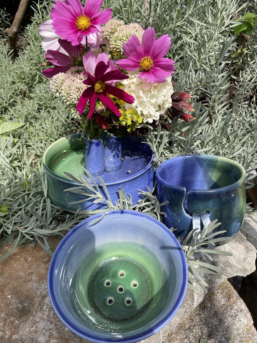 Hot Flash Pottery, Meraki Creations, d'vine baskets by brenda