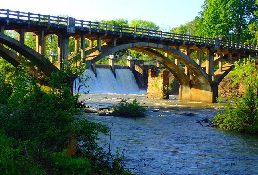 Martinsville Dam on Smith River