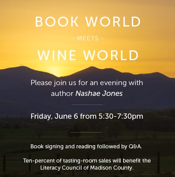 Book World Meets Wine World - Nashae Jones