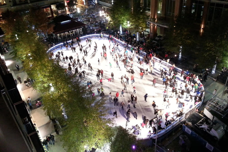 Rockville Town Square Ice Skating