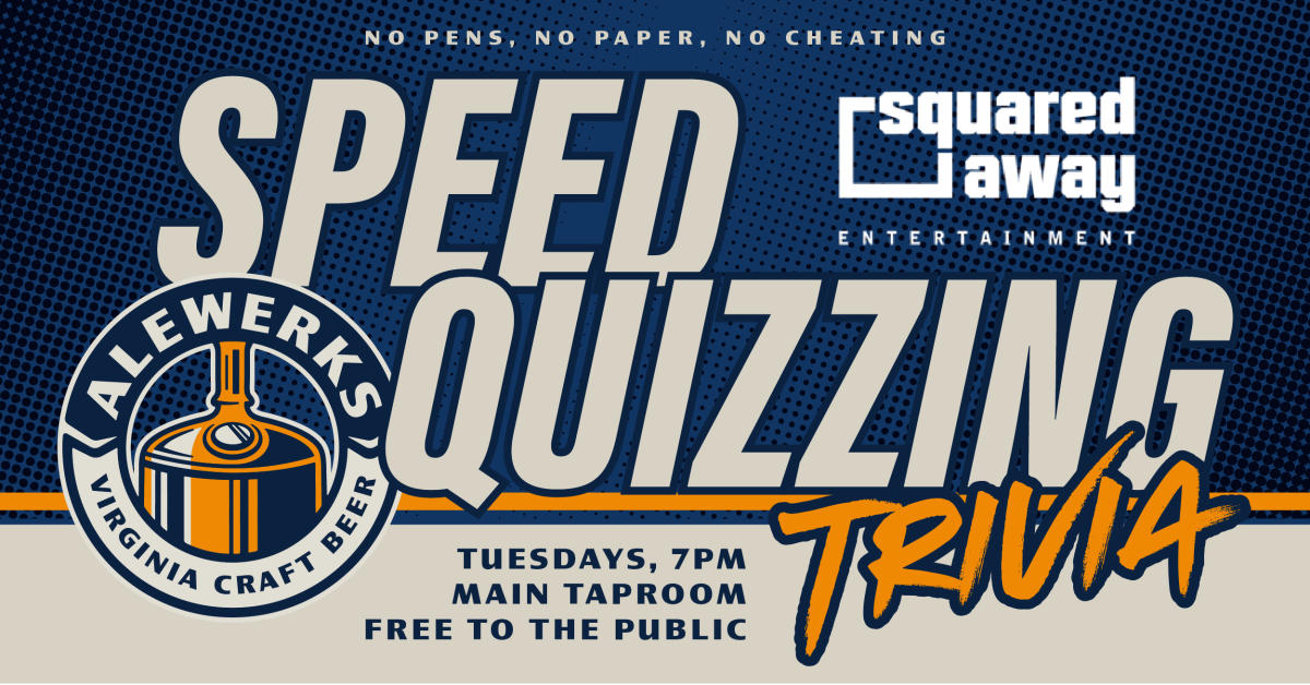Speedquizzing Trivia at Alewerks