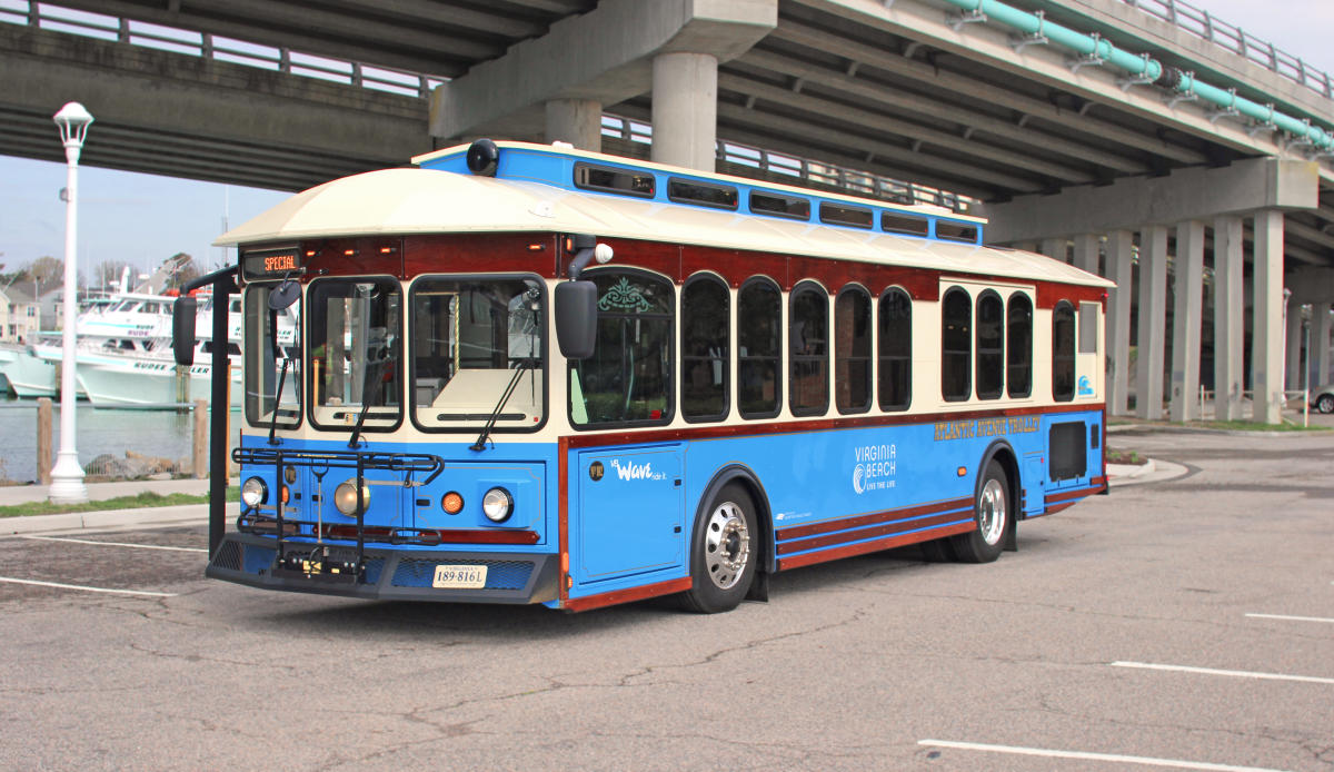 Hampton Roads Transit- VB Wave Trolley and Bayfront Shuttle