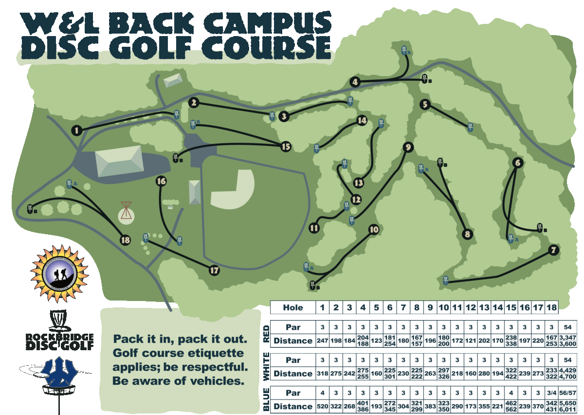W&L Back Campus Disc Golf Course