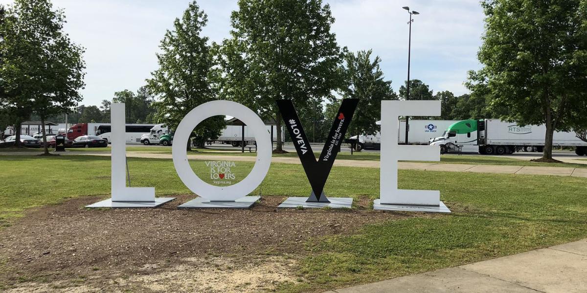 LOVEwork at East Coast Gateway Virginia Welcome Center