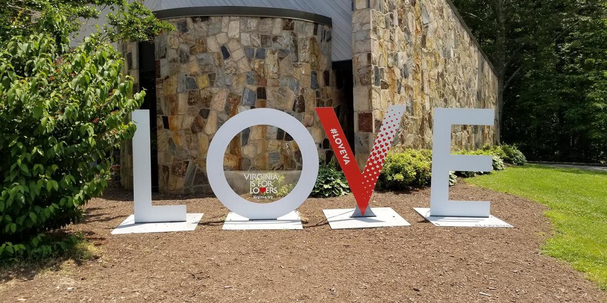 LOVEwork at Virginia Welcome Center in Lambsburg