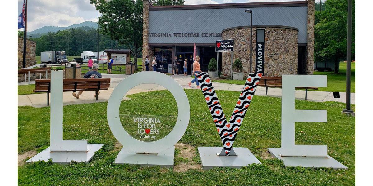 LOVEwork at Virginia Welcome Center at Rocky Gap