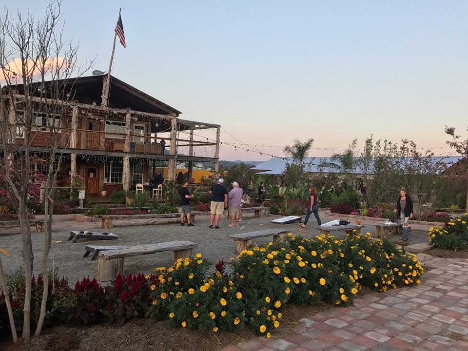 Steamed Shrimp and Driving Range Deals at Wood Ridge Farm Brewery