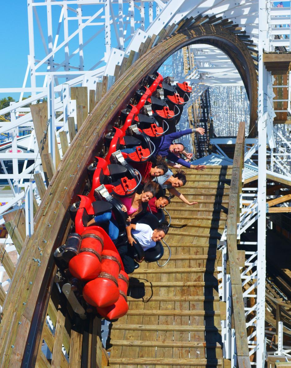 Steepest Roller Coaster In Florida