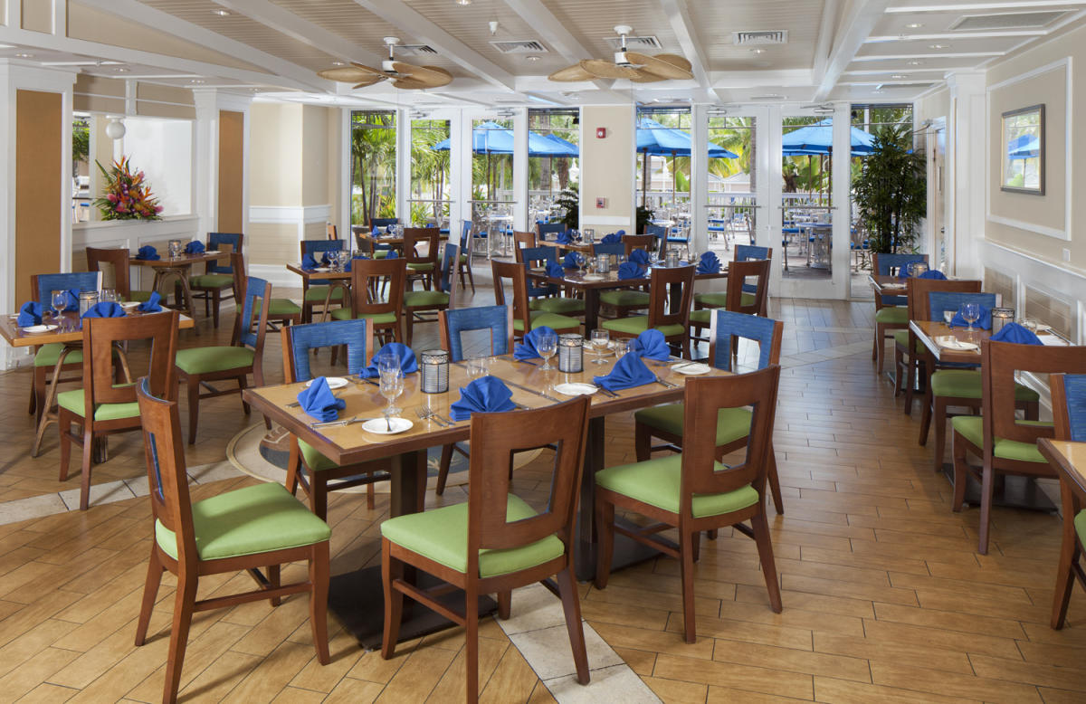 Palm Haven Restaurant at DoubleTree Resort Key West in Key West | VISIT ...