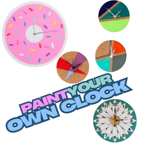 Paint Your Own Clock | Visit Stillwater