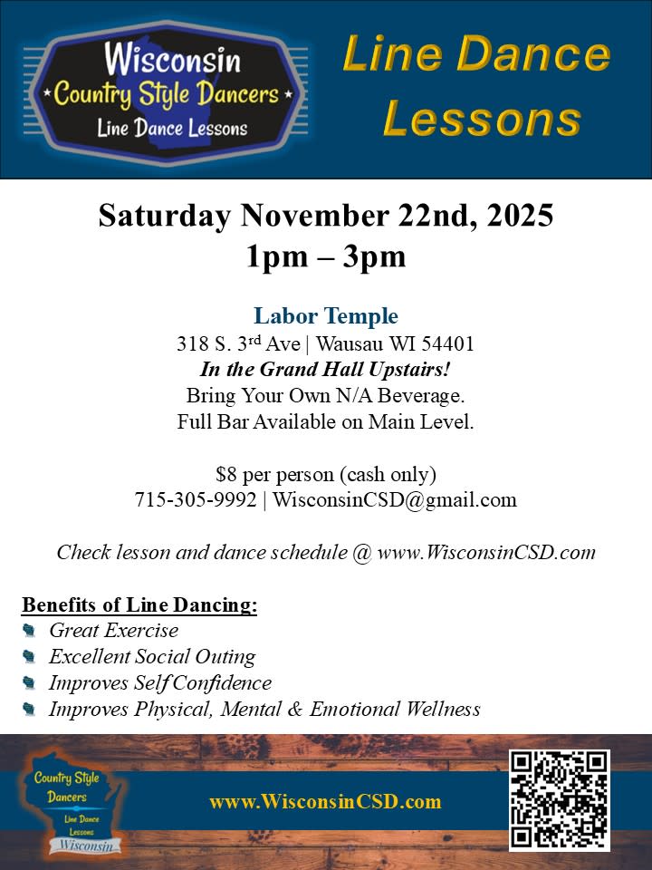 Country Line Dance Lessons | Wausau, WI