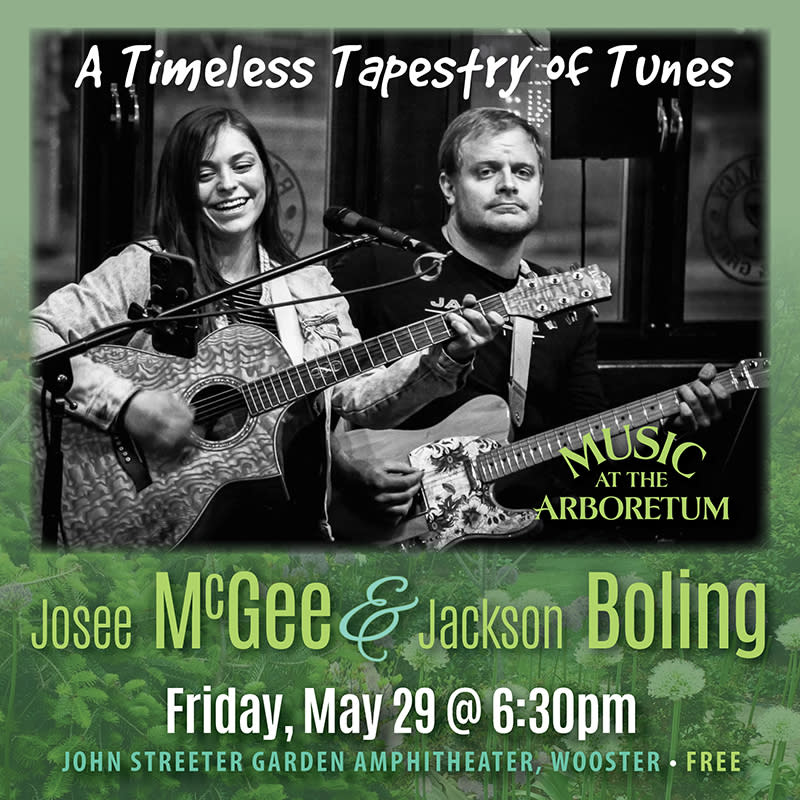 Music at the Arboretum: Josee McGee & Jackson Boling