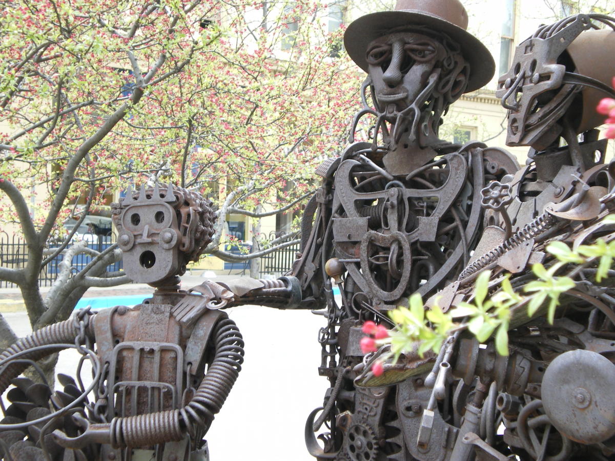Family Farm Sculpture