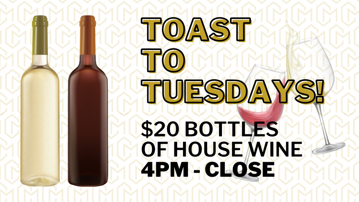 $20 Bottles House Wine at The Chancery Market