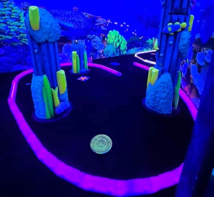 Shipwreck Neon Mini Golf | Carolina Beach, NC 28428