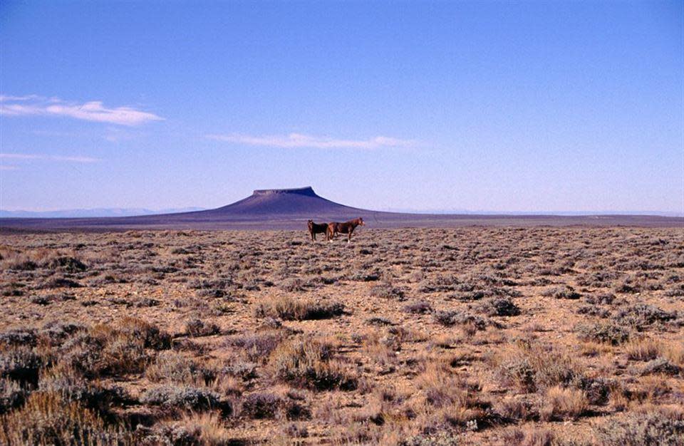 Pilot Butte Dam and Reservoir