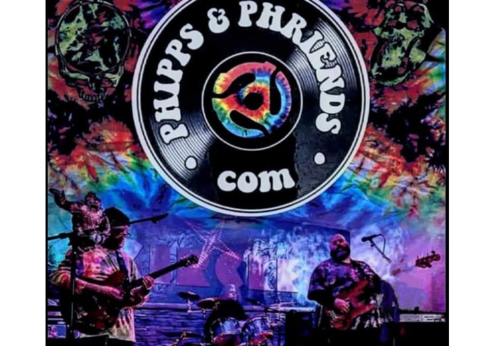 Phipps and Phriends Band with food by Carousel Creperie