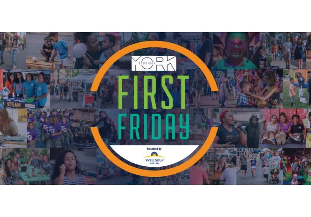 First Friday in Downtown York