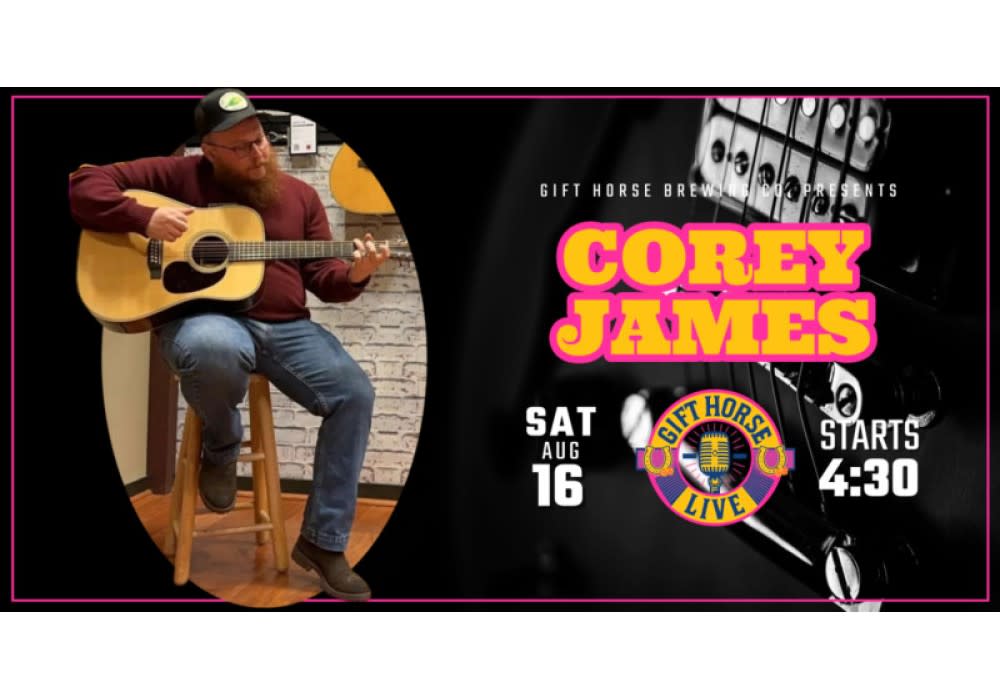 Corey James at Gift Horse Brewing Company