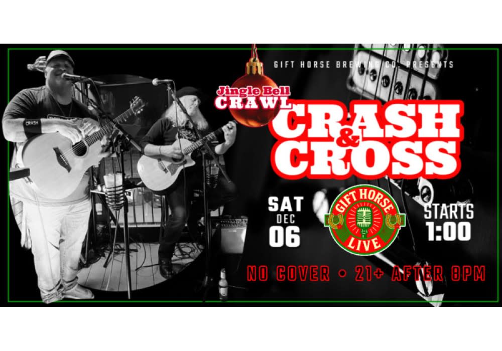 Crash & Cross at Gift Horse Brewing Company
