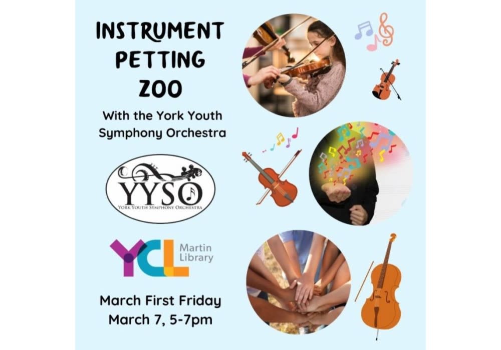 March First Friday: Instrument Petting Zoo