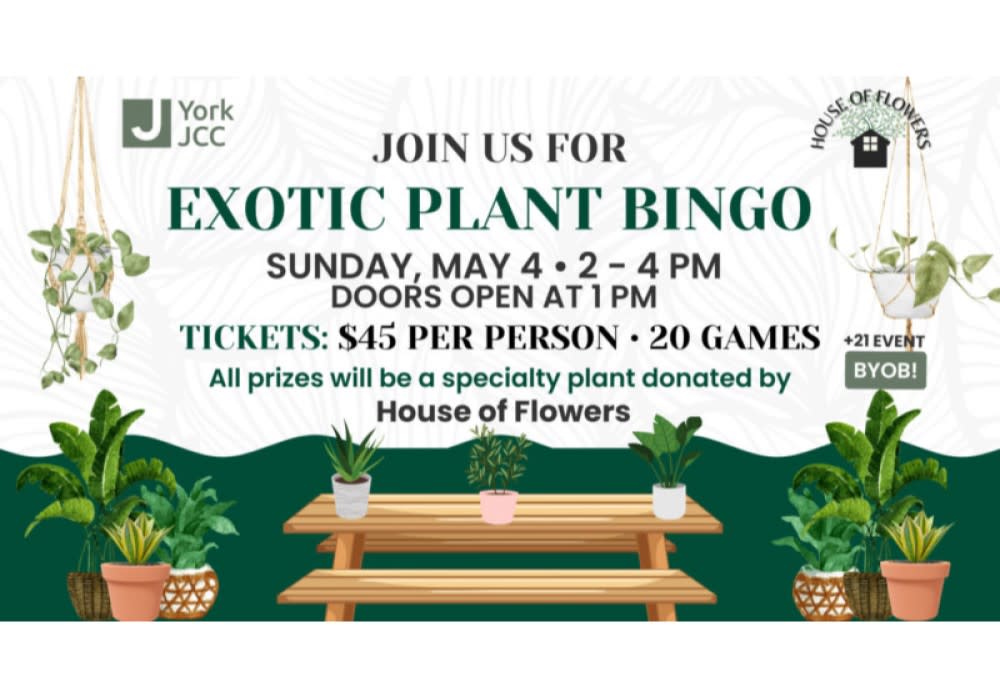 Exotic Plant Bingo