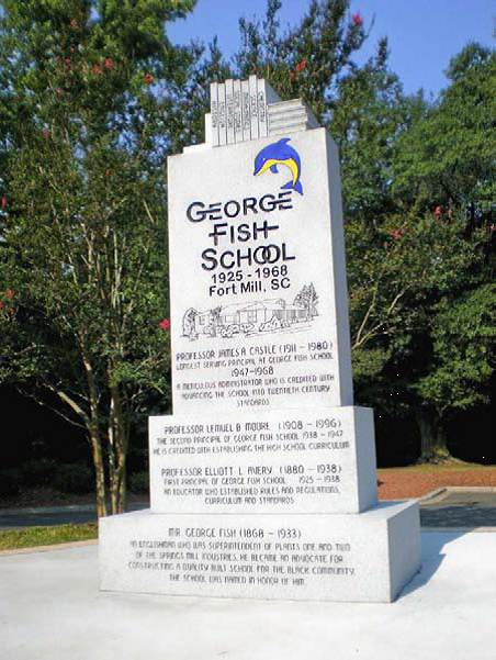 George Fish School Monument